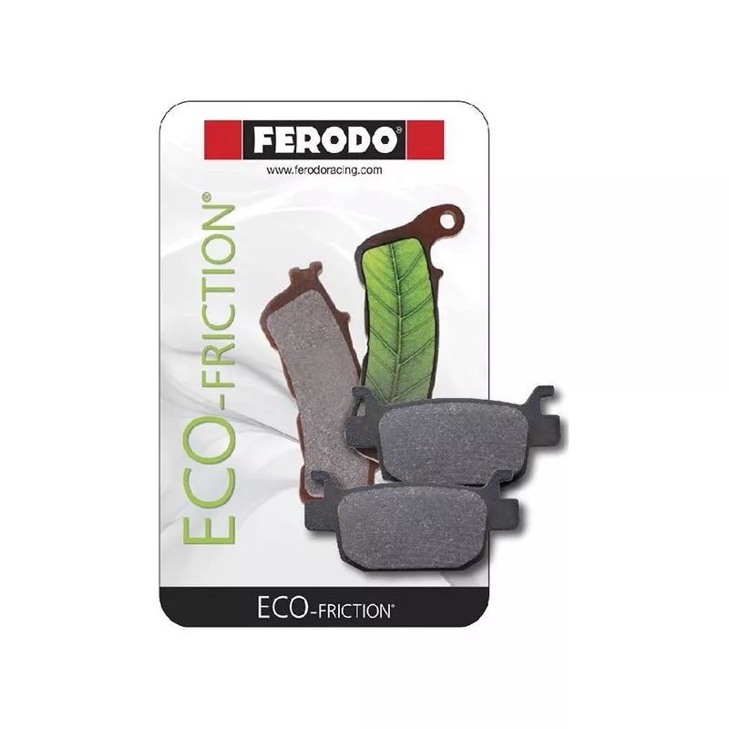 Ferodo - Plaquette de frein Organique Eco-Friction Route - Tech2Roo