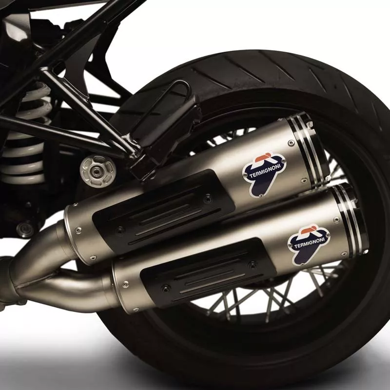 Paire de silencieux Termignoni homologués Inox pour BMW RNineT 2016 ...