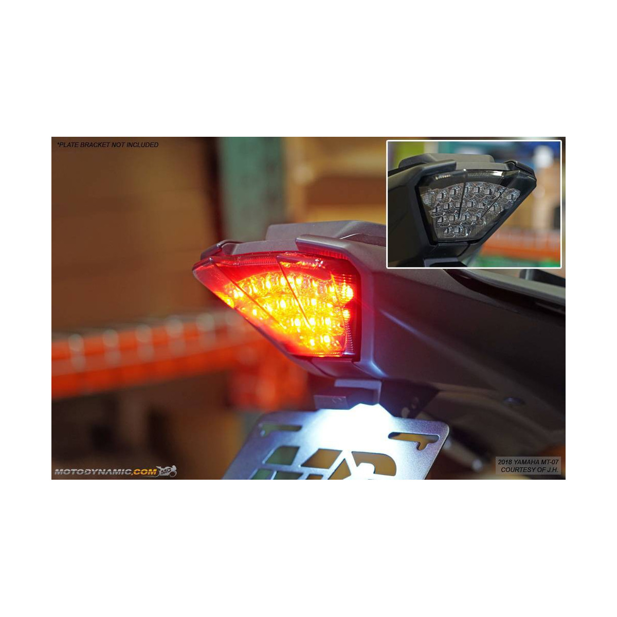 Feu à LEDS + clignotants - Yamaha MT07 2018 à 2020 - Tech2Roo