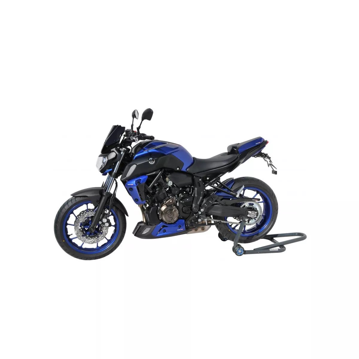 Sabot moteur Ermax en trois parties pour Yamaha MT07 2018-2020 - Tech2Roo