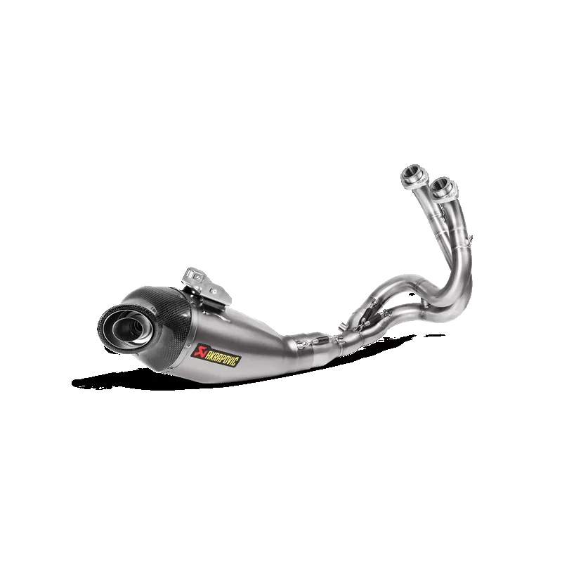 Ligne complète Akrapovic Inox Titane pour Kawasaki KLE650 ABS Versys ...