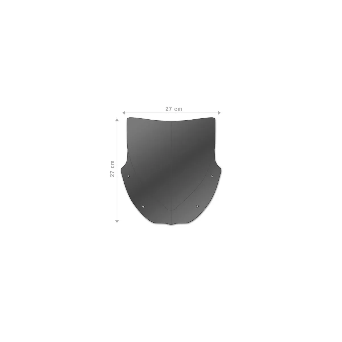 Bulle saute vent Aerosport Barracuda pour Yamaha XSR900 - Tech2Roo
