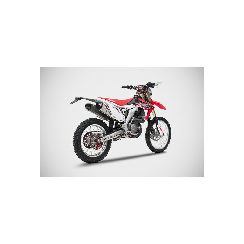 Ligne complète inox racing ZARD pour HONDA CRF250 2014-2016 - Tech2Roo