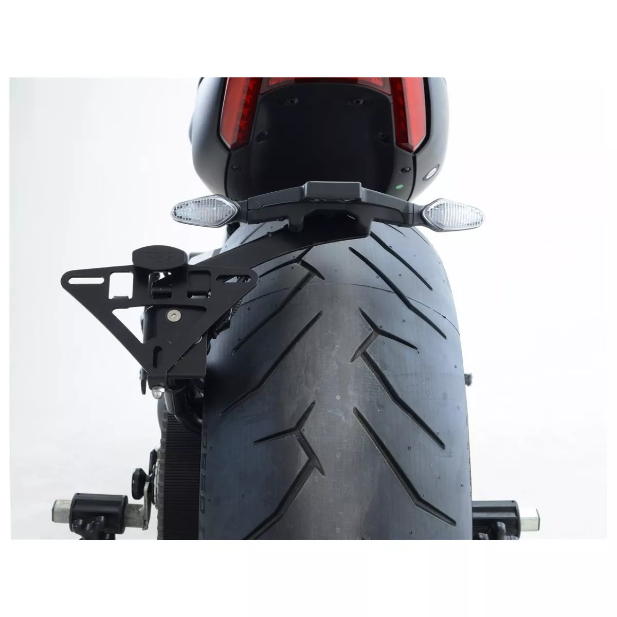 Support de plaque noir R&G RACING pour Ducati XDiavel et XDiavel S 1260 ...