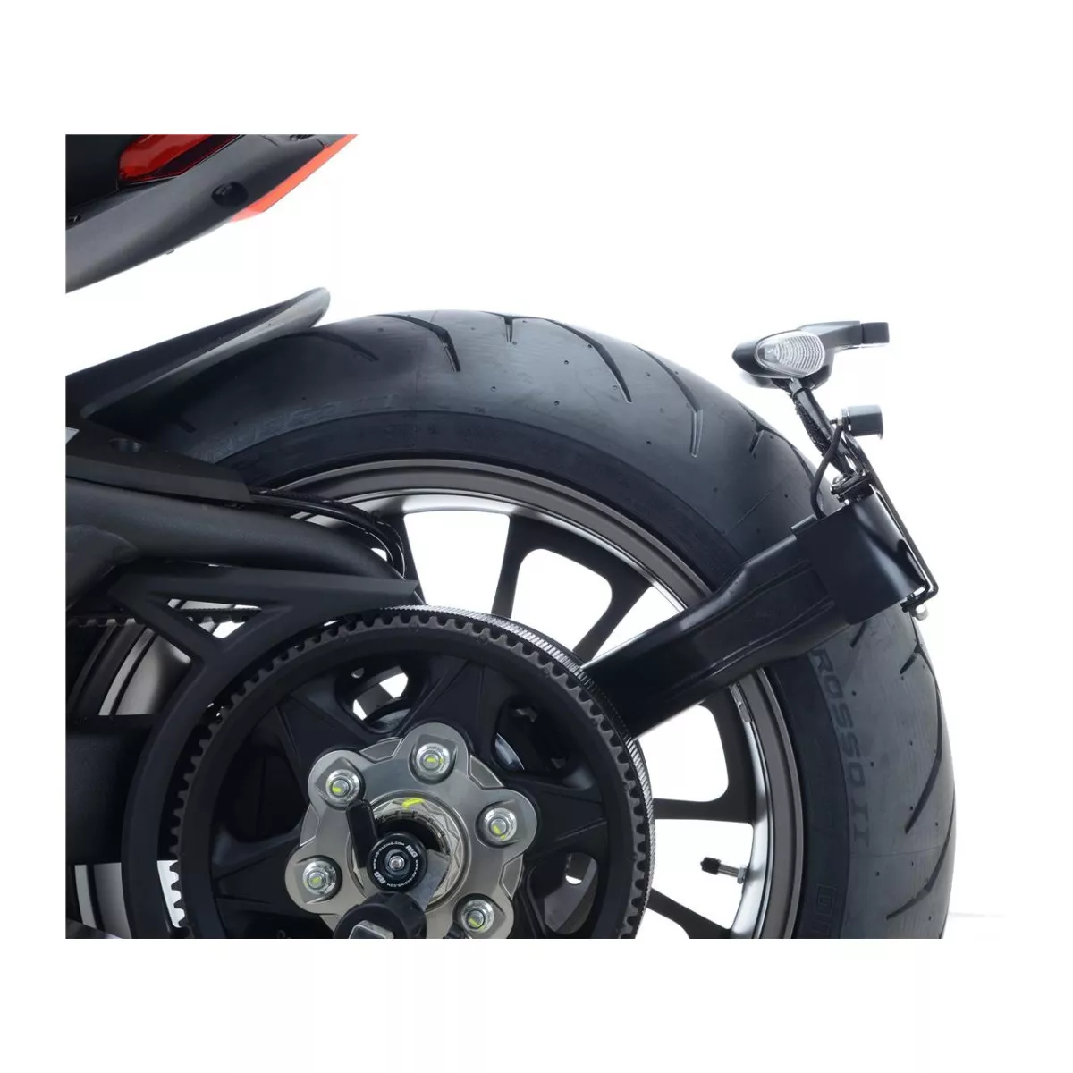 Support de plaque noir R&G RACING pour Ducati XDiavel et XDiavel S 1260 ...
