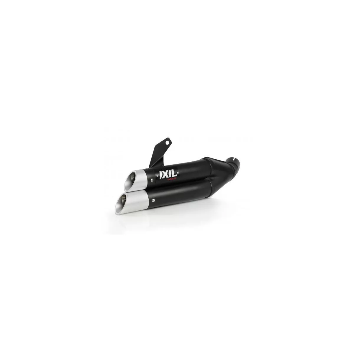 Echappement IXIL DUAL HYPERLOW XL BLACK EDITION pour Suzuki GSF 650 N/S ...