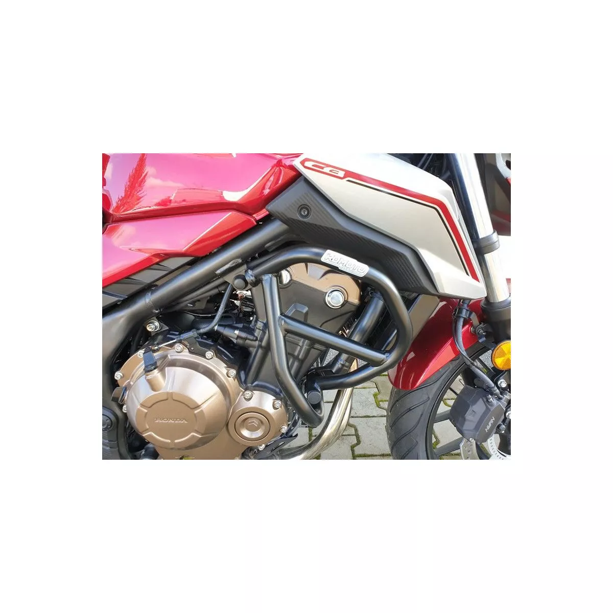 Crash-bar RDmoto CF114KD noir pour Honda CB500F 2018-2019 - Tech2Roo