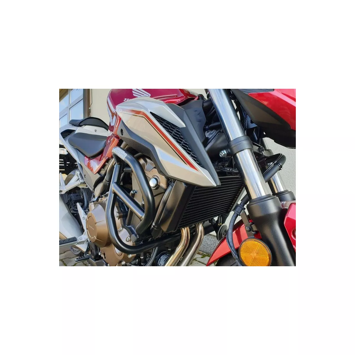 Crash-bar RDmoto CF114KD noir pour Honda CB500F 2018-2019 - Tech2Roo