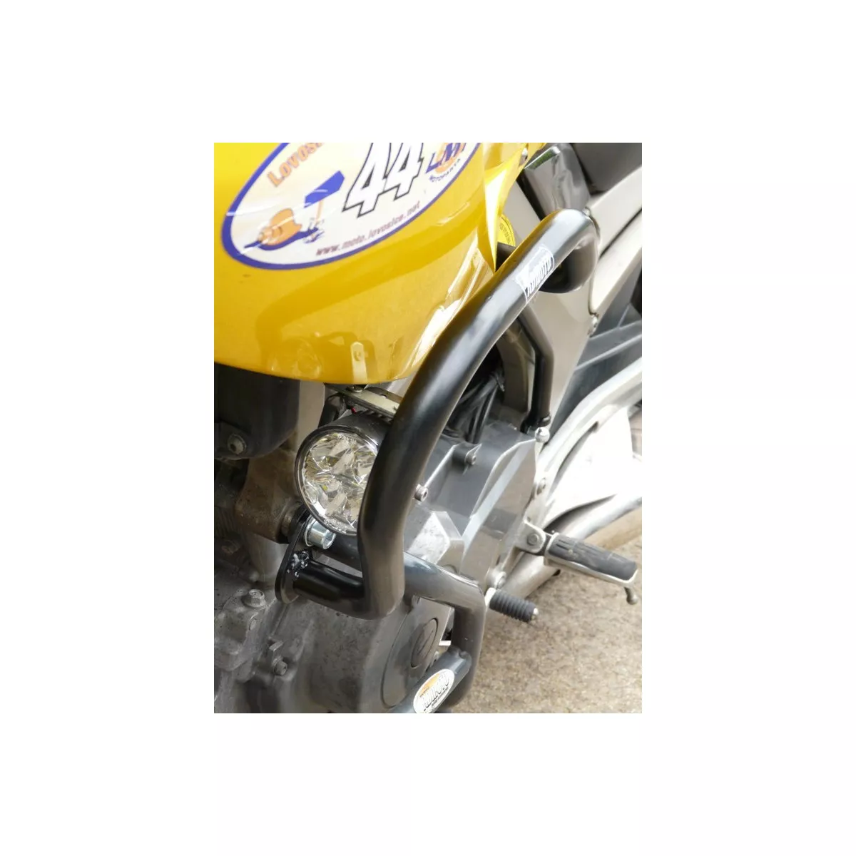 Crash-bar RDmoto CF35KD HAUT noir pour Yamaha TDM 900 2001-2013 - Tech2Roo
