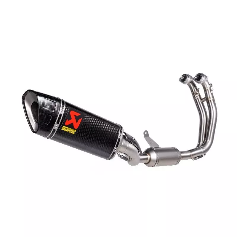 Ligne complète RACING Akrapovic Carbone pour Aprilia RS 660 et Tuono ...