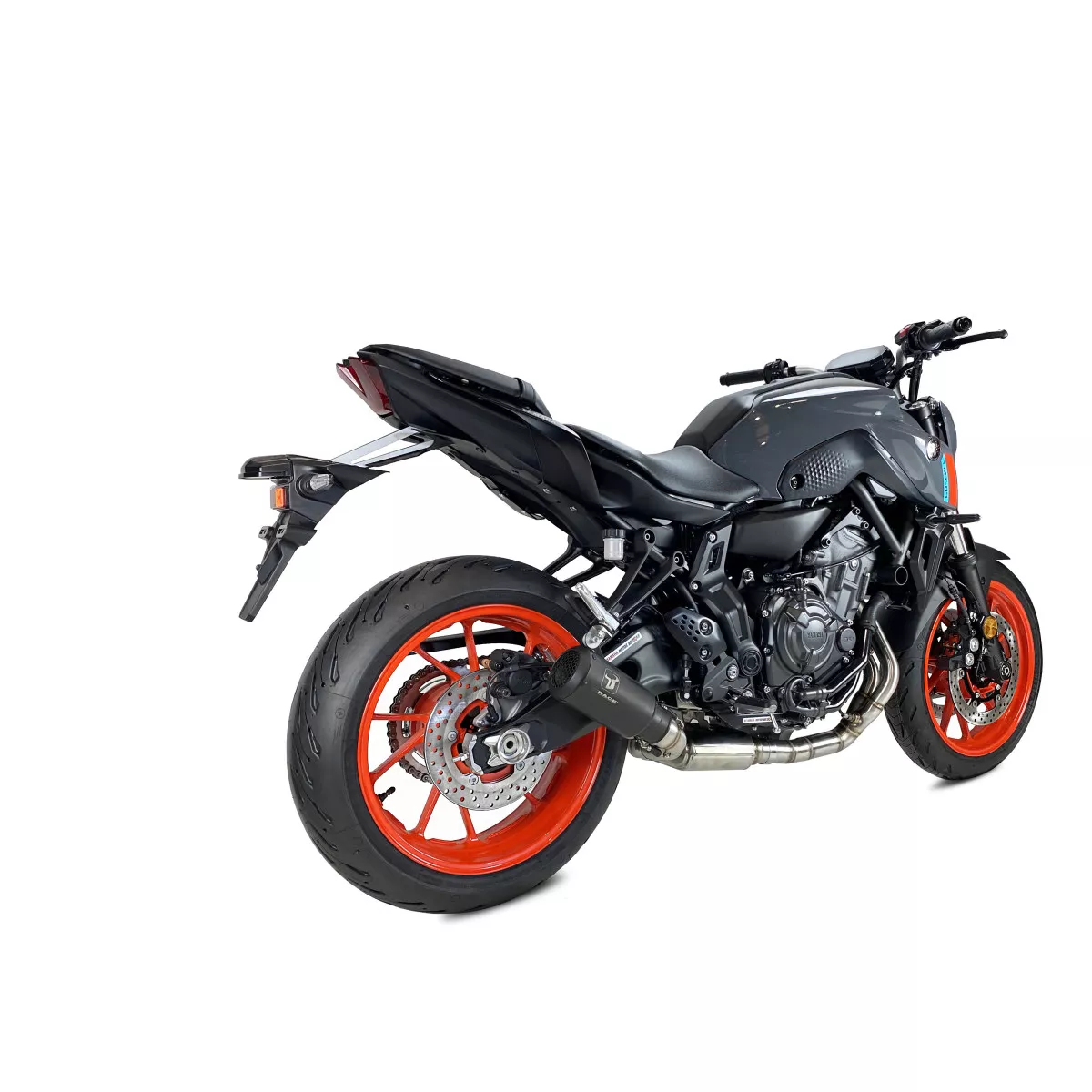 Ligne d'échappement IXRACE MK2 black édition pour Yamaha MT07 2021 et ...