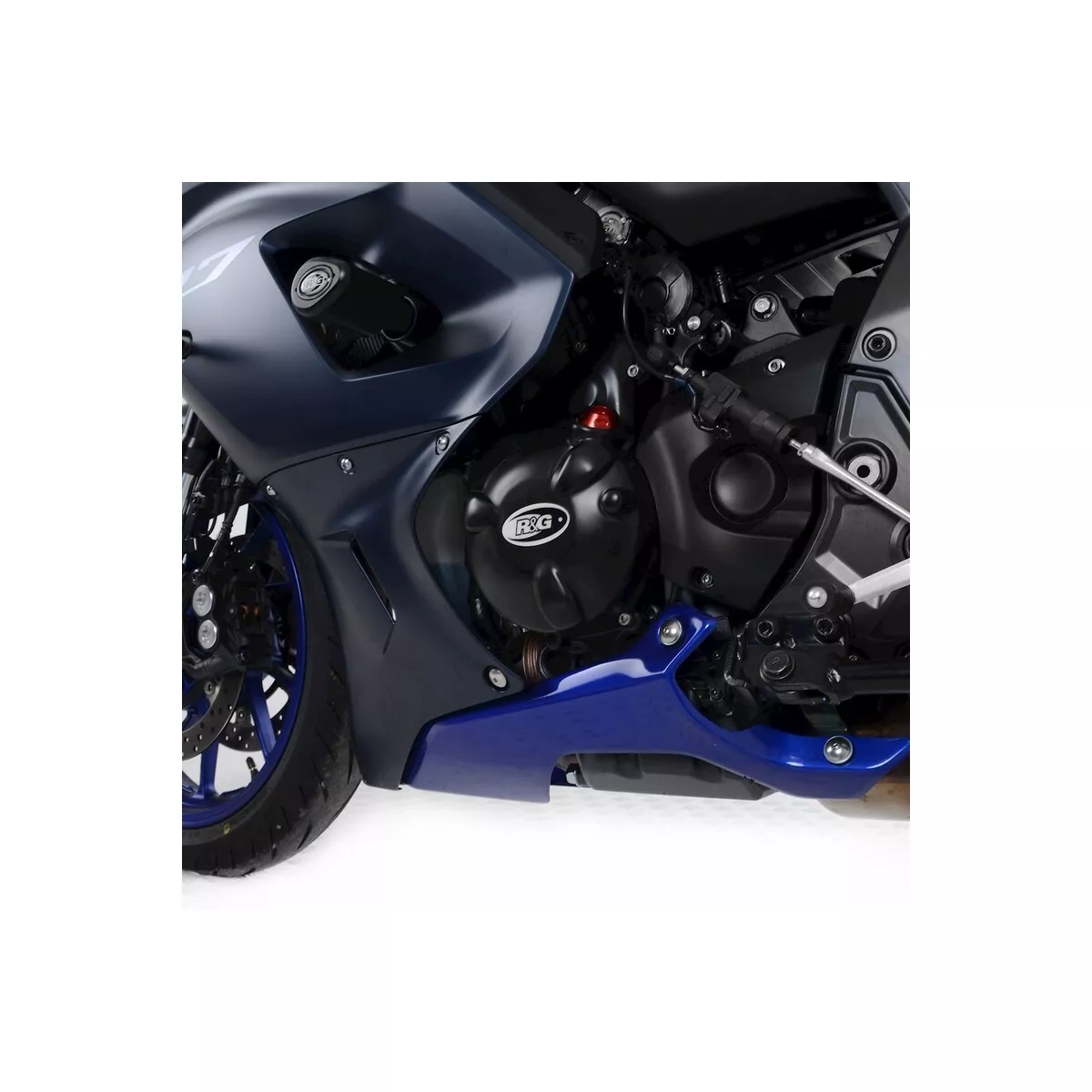 Kit couvre-carter R&G RACING Race Series pour Yamaha MT07, R7, Ténéré ...