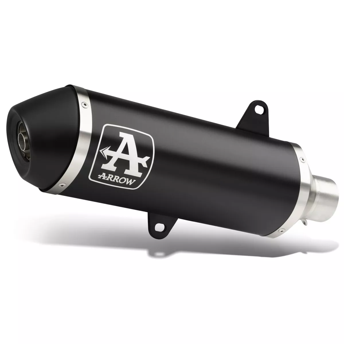 Silencieux URBAN ARROW 73505ANN Aluminium Dark, avec embout inox Noir ...