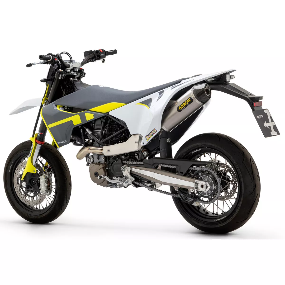 Silencieux RACE-TECH ARROW 72623PK Titane avec embout Carbone pour ...