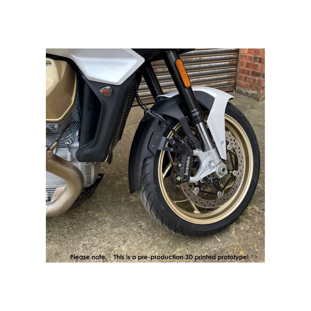Extension de garde-boue avant - Moto Guzzi V7 III Stone 2017 et ...