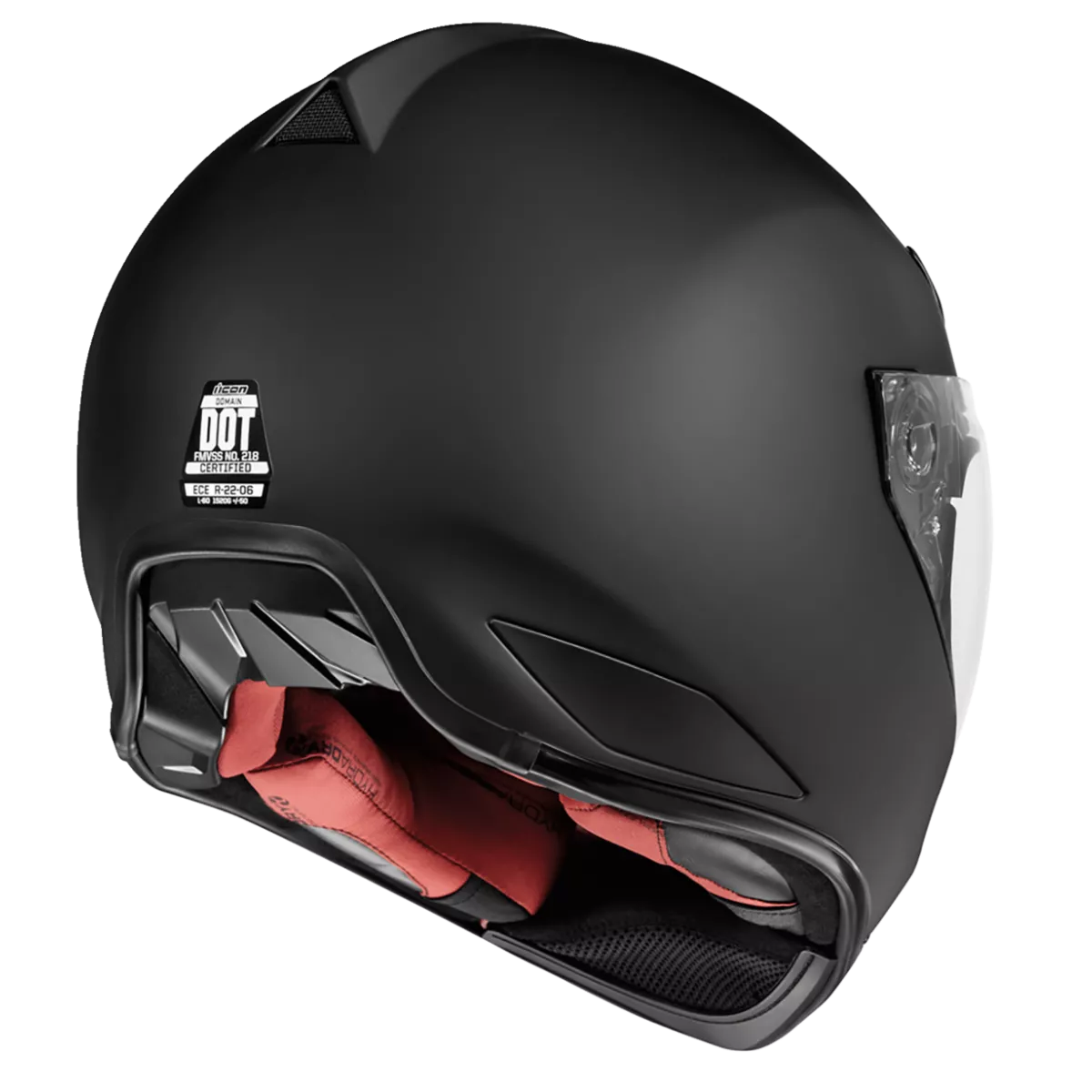 Casque intégral ICON Domain Rubatone - Tech2Roo