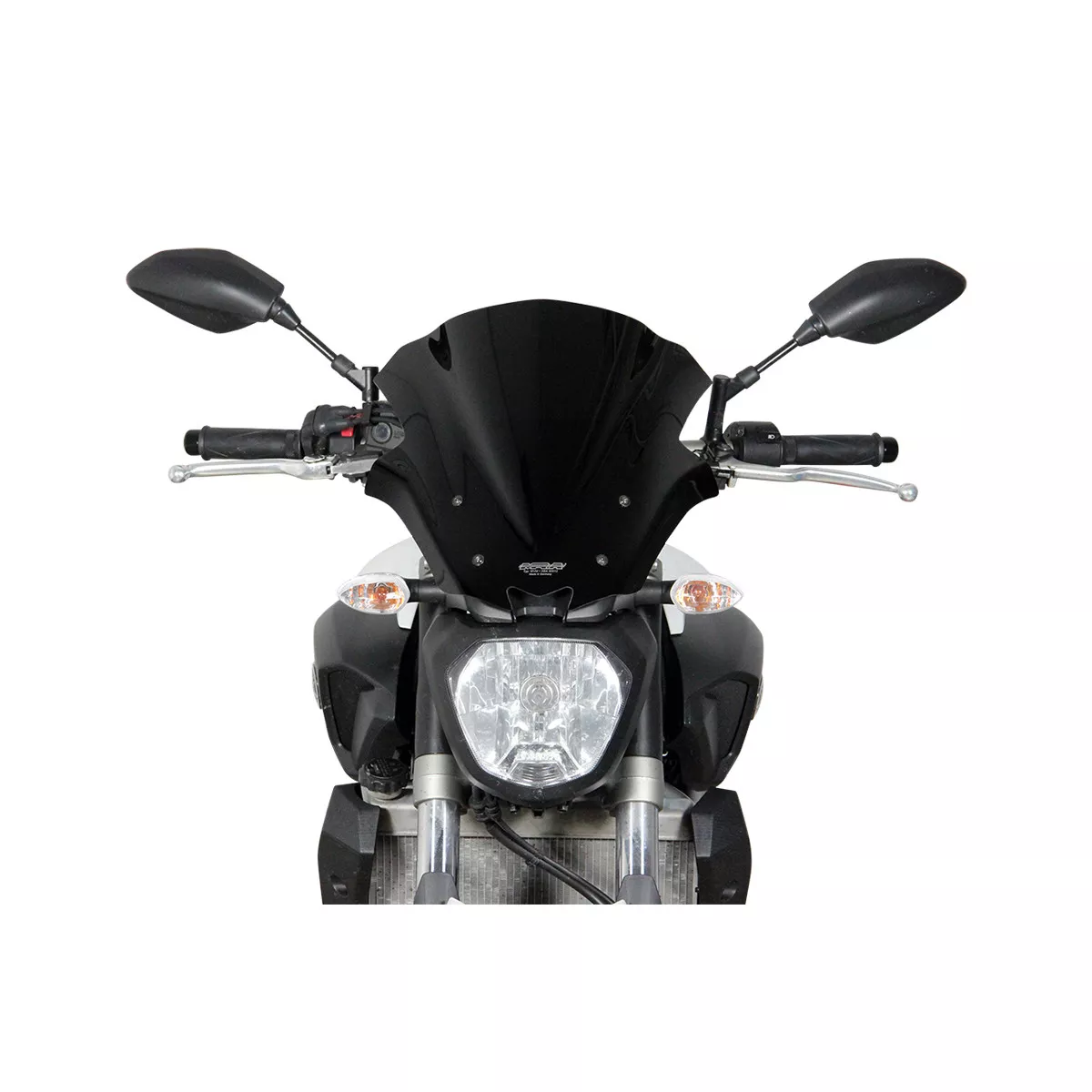 Bulle MRA Racing NRM noir pour Yamaha MT07 2014-2020 - Tech2Roo