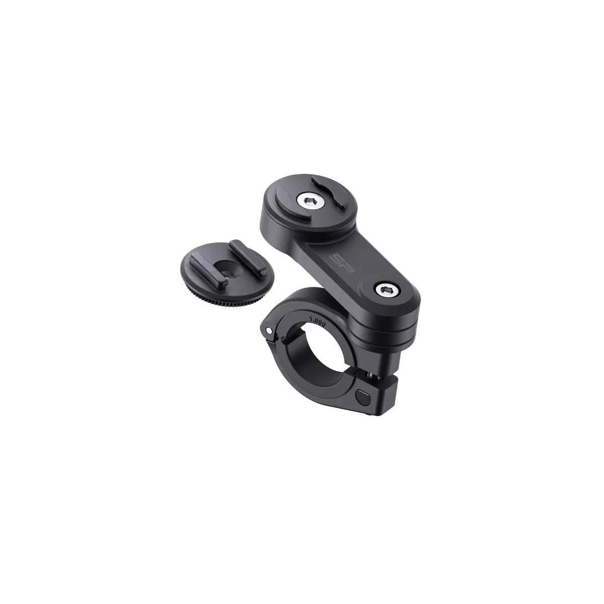 Support smartphone SP CONNECT Moto PLASTIQUE NOIR pour guidon moto ...