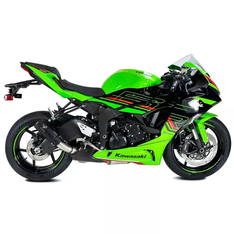 Echappement silencieux IXRACE MK2 black édition - Kawasaki ZX6R 2024 et ...