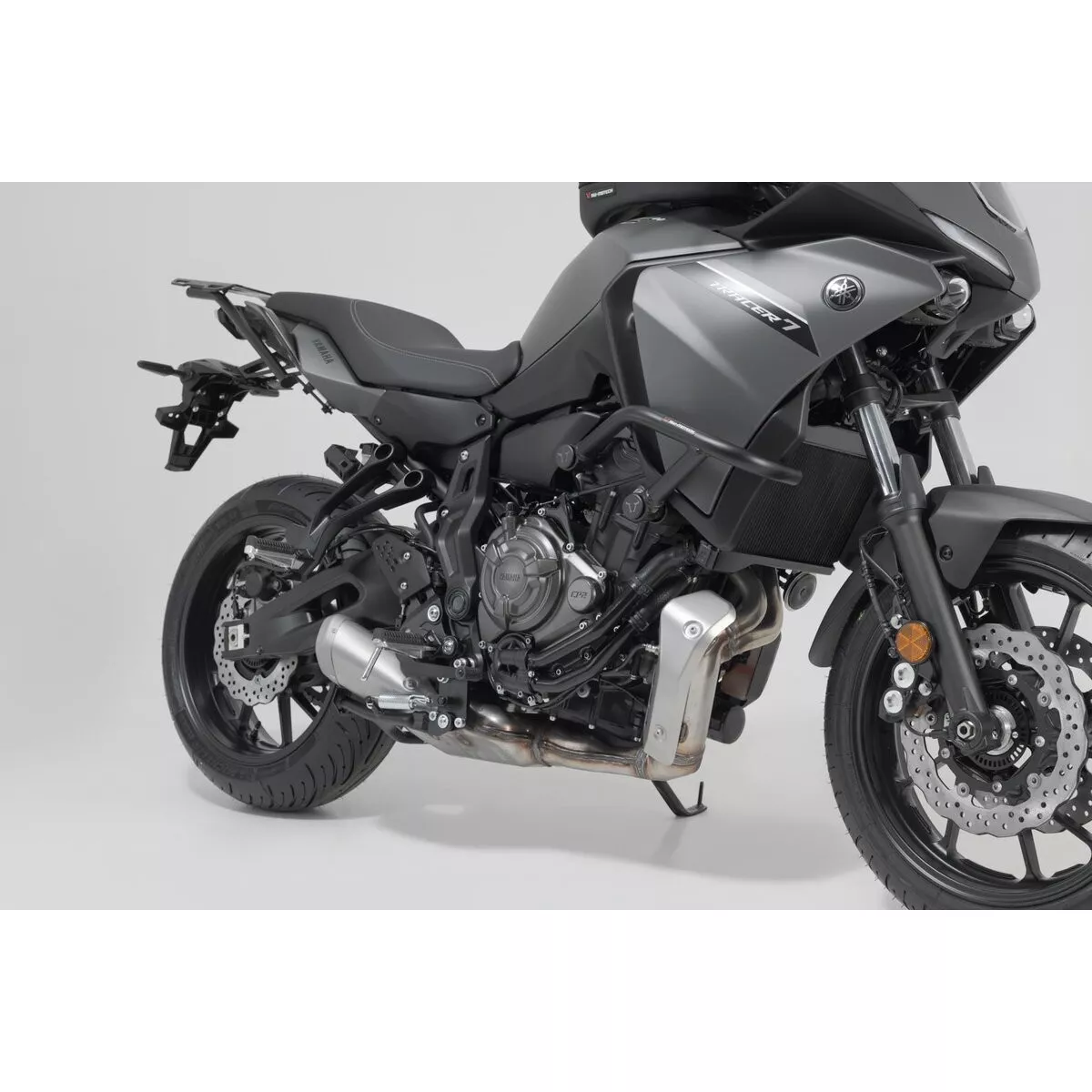 Crashbar Noir SW-Motech - Yamaha MT-07, Tracer 700, Tracer 7 / GT ...
