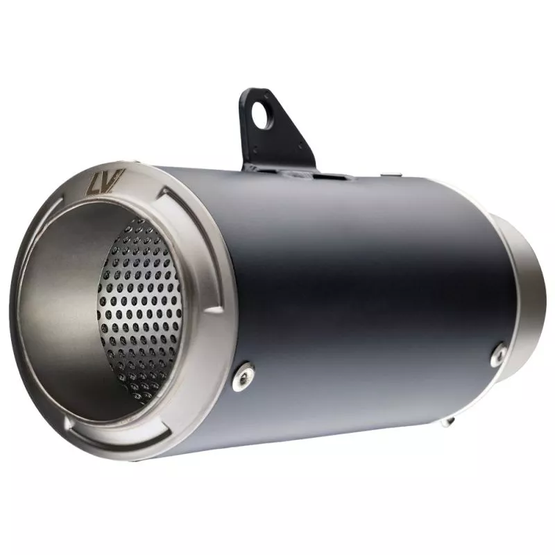 Échappement silencieux Slip-On LeoVince universel LV CORSA BLACK ...