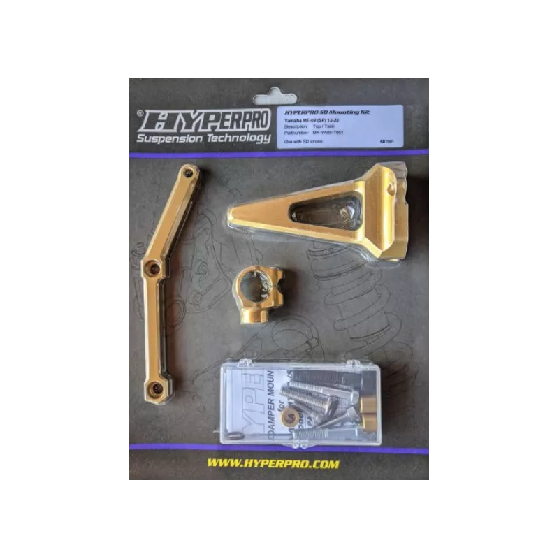 Kit de fixation SEUL pour amortisseur de direction Hyperpro sur Yamaha ...
