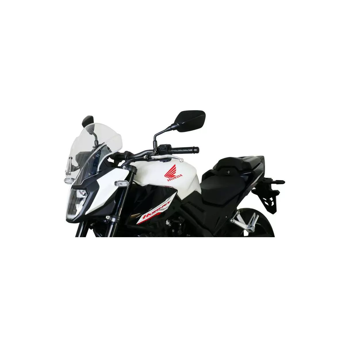 Bulle MRA Touring "NTM" clair Honda Hornet 500 2024 et + - Tech2Roo
