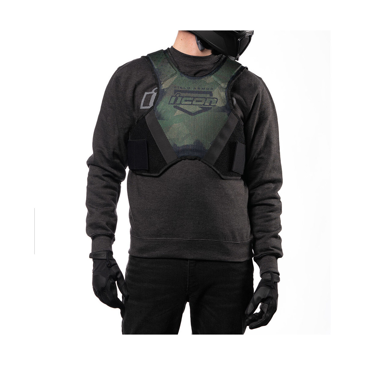 Plastron ICON Field Armor Softcore Green Camo - Tech2Roo