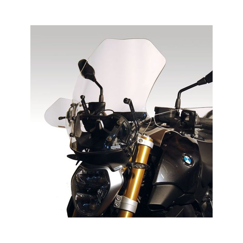 Pare-brise haute protection Isotta + spoiler anti-reflet BMW R1200R ...