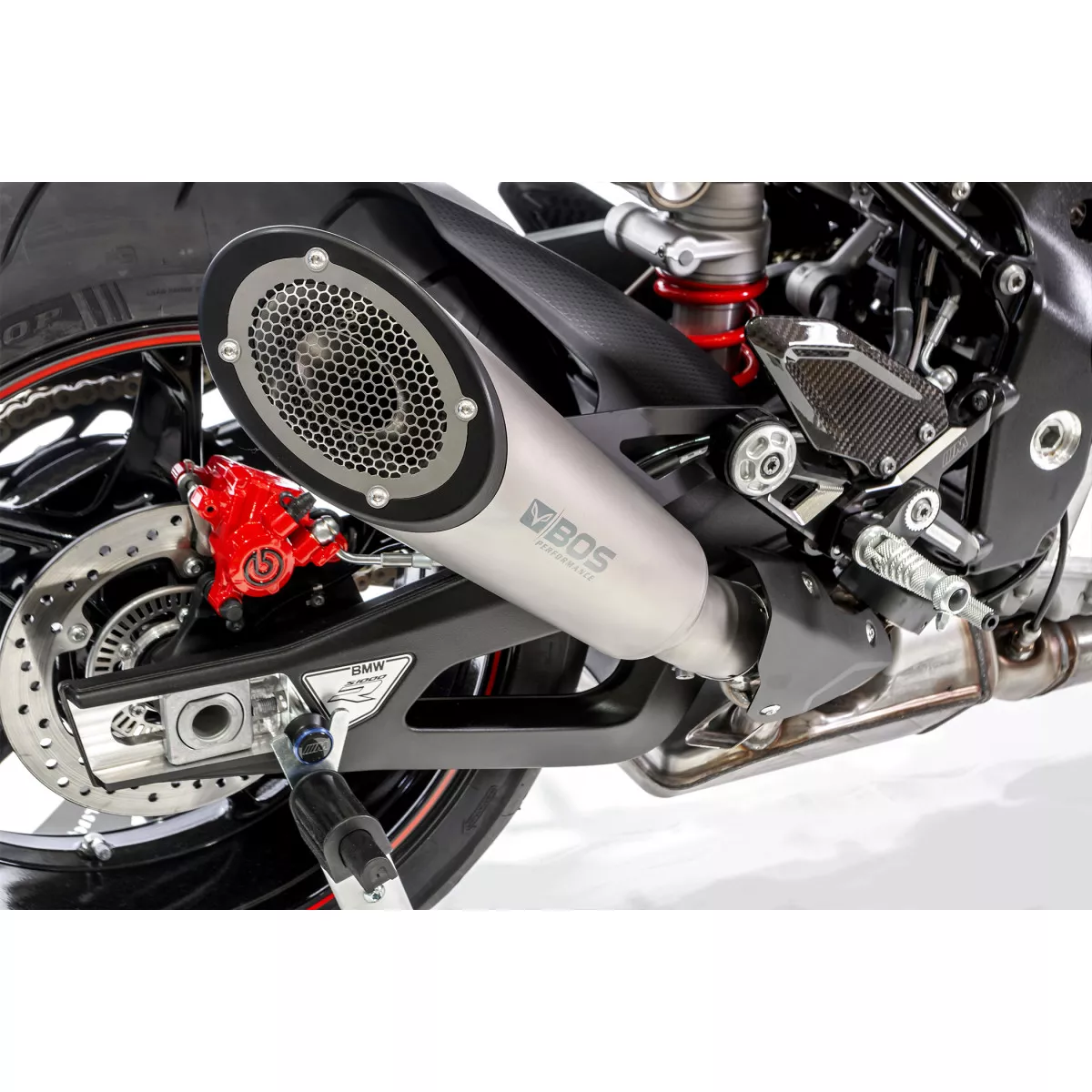 Silencieux Slip-on racing BOS Titan SSEC GP BMW S1000R, M1000R, S1000RR ...