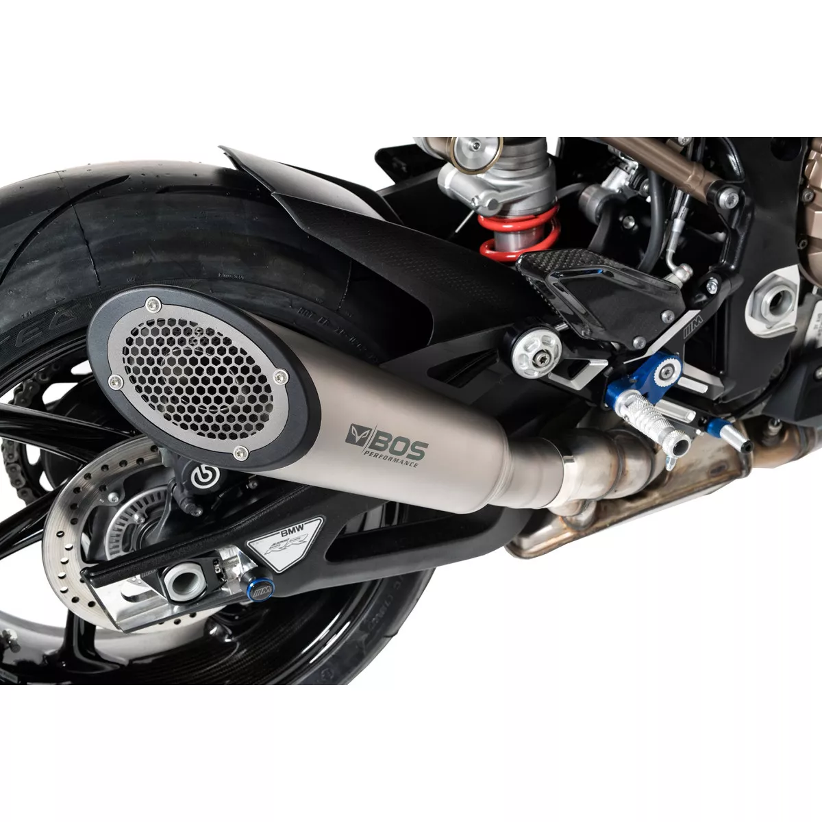 Silencieux Slip-on racing BOS Titan SSEC GP BMW S1000R, M1000R, S1000RR ...