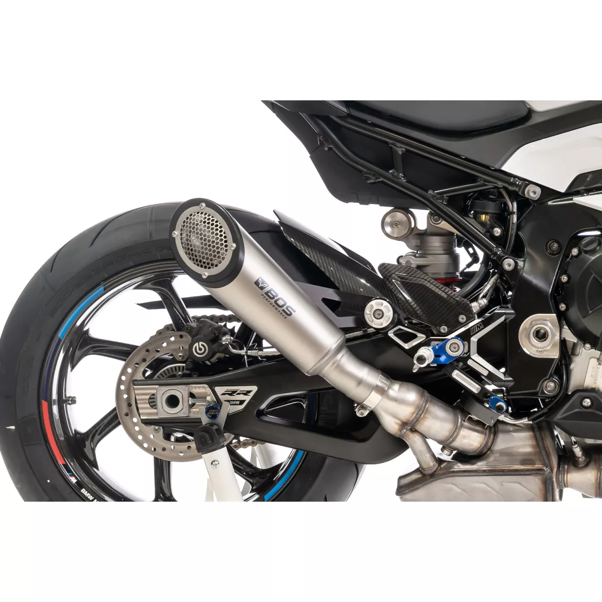 Silencieux Slip-on racing BOS Titan SSEC GP BMW S1000R, M1000R, S1000RR ...