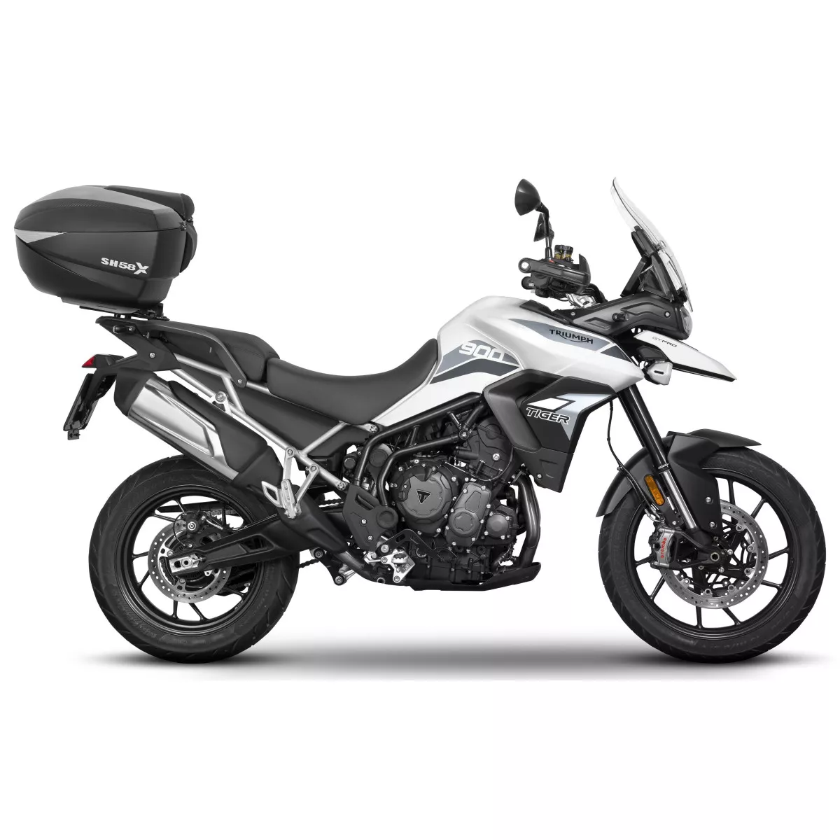 Pack Top Case complet - moto TRIUMPH TIGER SPORT 850 - Tech2Roo