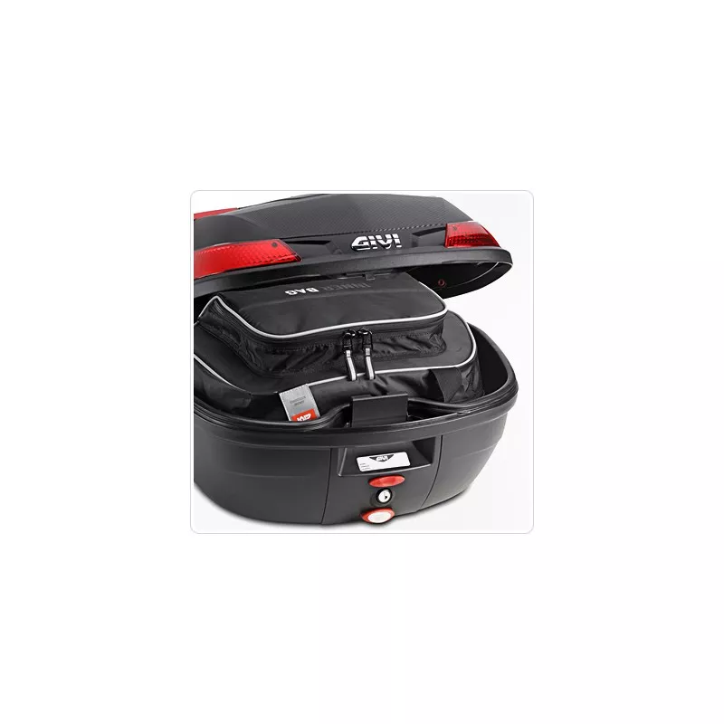 Top Case MONOLOCK GIVI B37 N BLADE 37 litres noir, catadioptres rouges avec platine et kit ...
