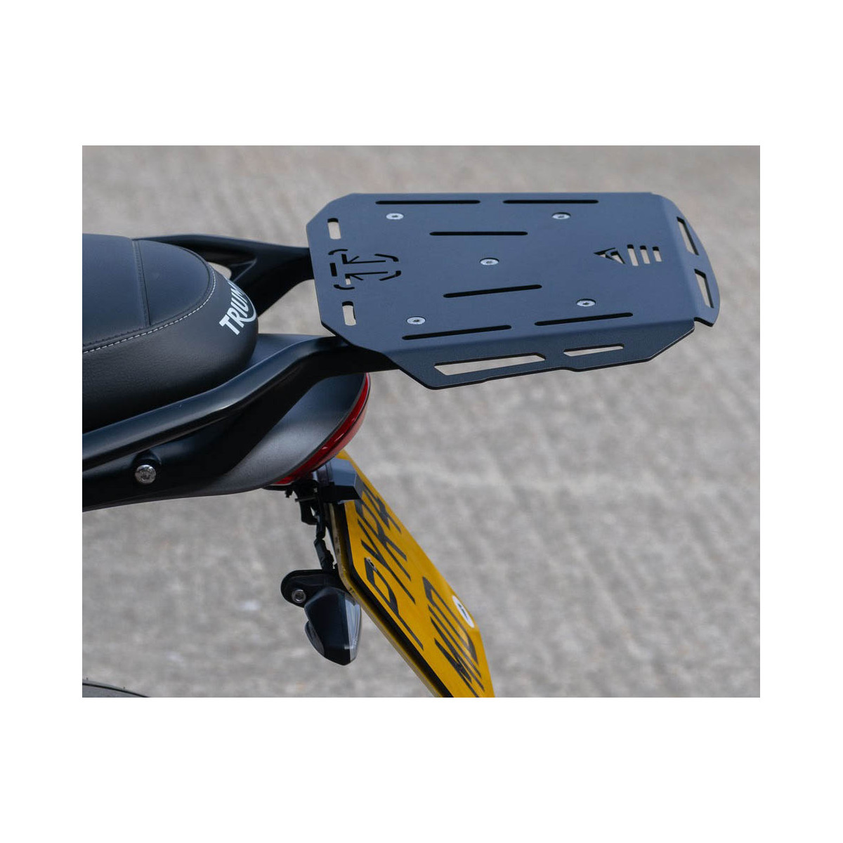 Porte bagage Seat Rack Pyramid noir mat Triumph Speed 400, Scrambler ...
