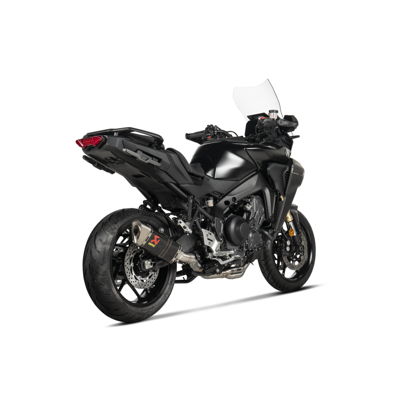 Ligne Racing Akrapovic Carbone + kit fixation pour Yamaha Tracer 2021 ...