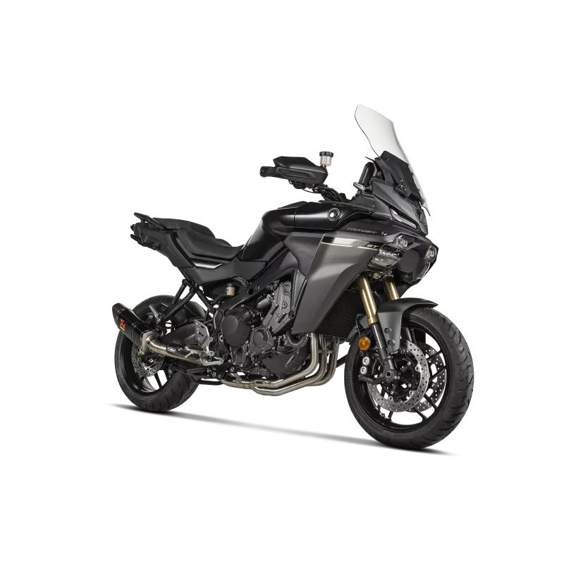 Ligne Racing Akrapovic Carbone + kit fixation pour Yamaha Tracer 2021 ...