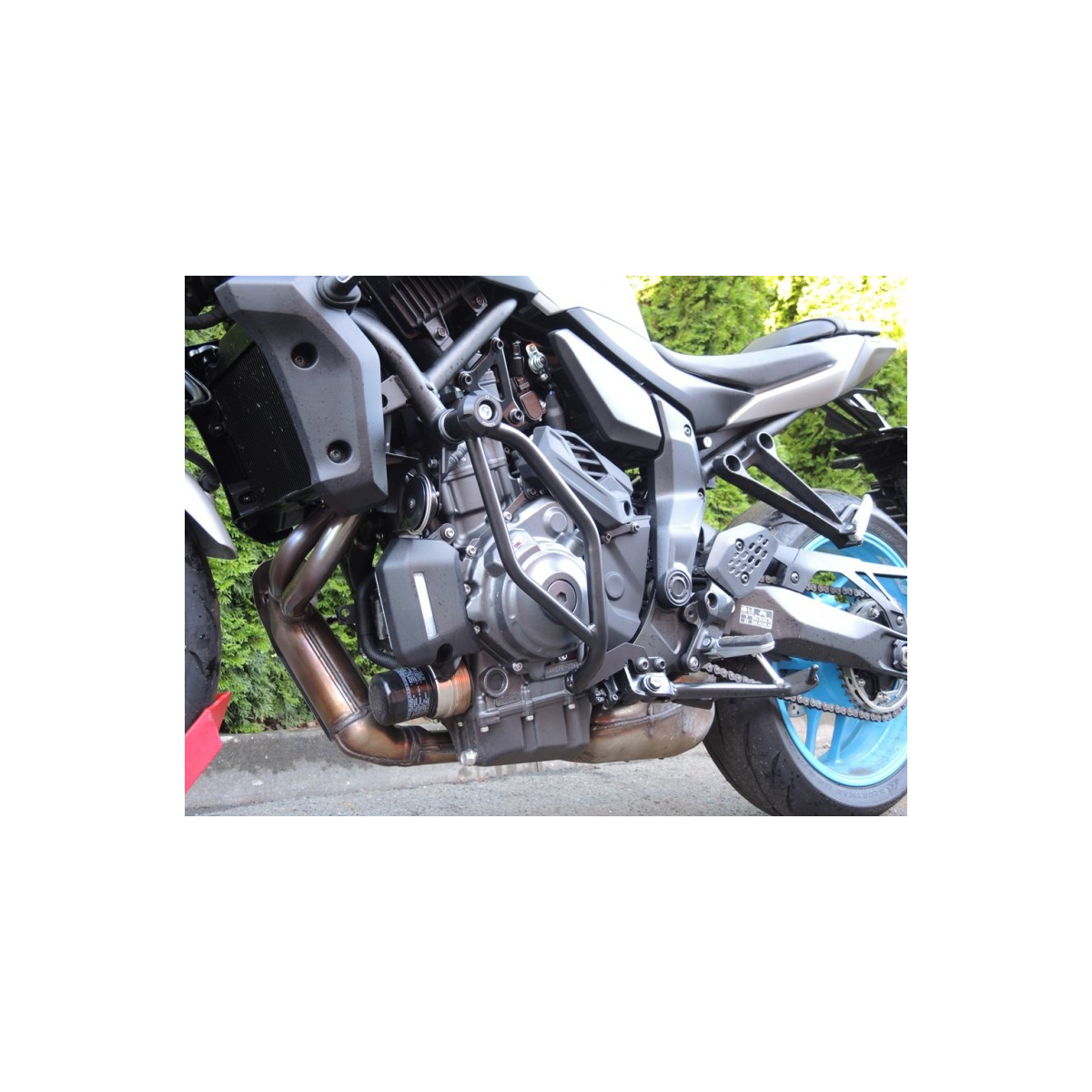Crash-bar RDmoto CF107KDPH01 noir pour Yamaha MT07 et XSR 700 2025-2026 ...