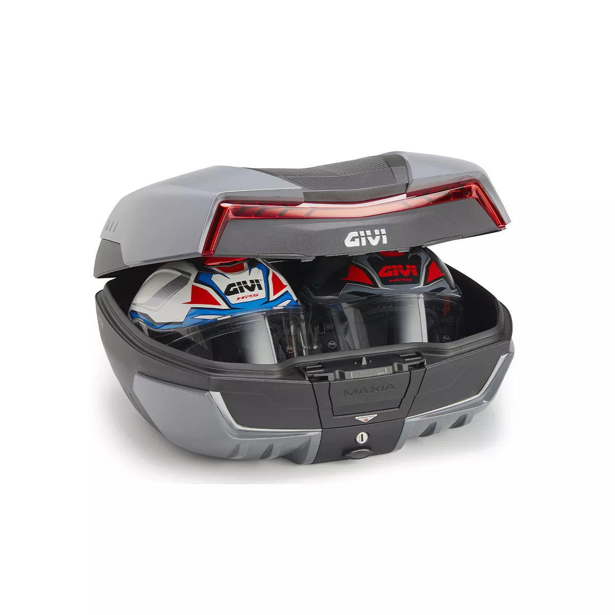 Top Case moto GIVI MONOKEY V58NNG2 MAXIA 5 grand volume 58 litres ...