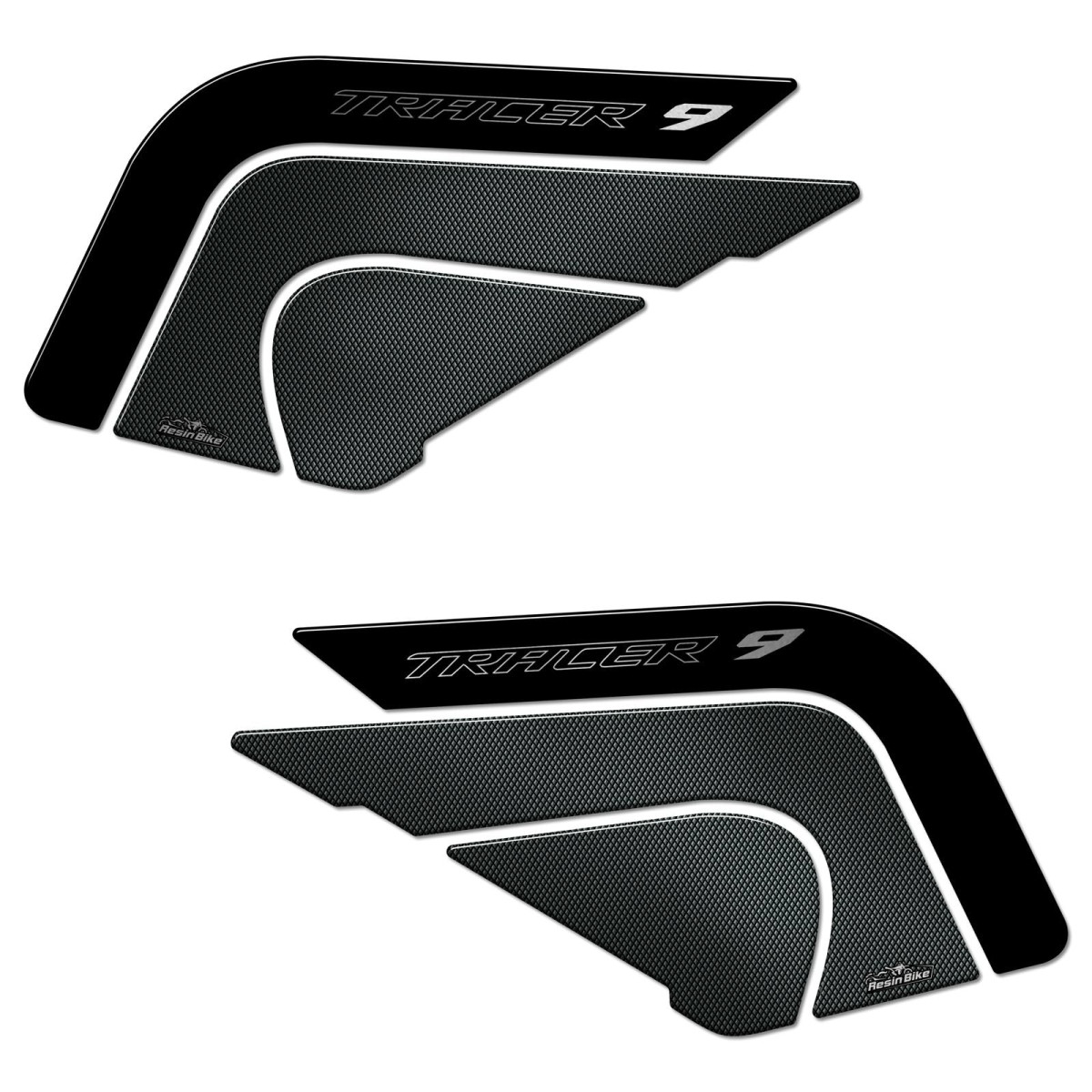 Stickers de protection 3D Resin Bike - Côtés de réservoir Yamaha Tracer ...